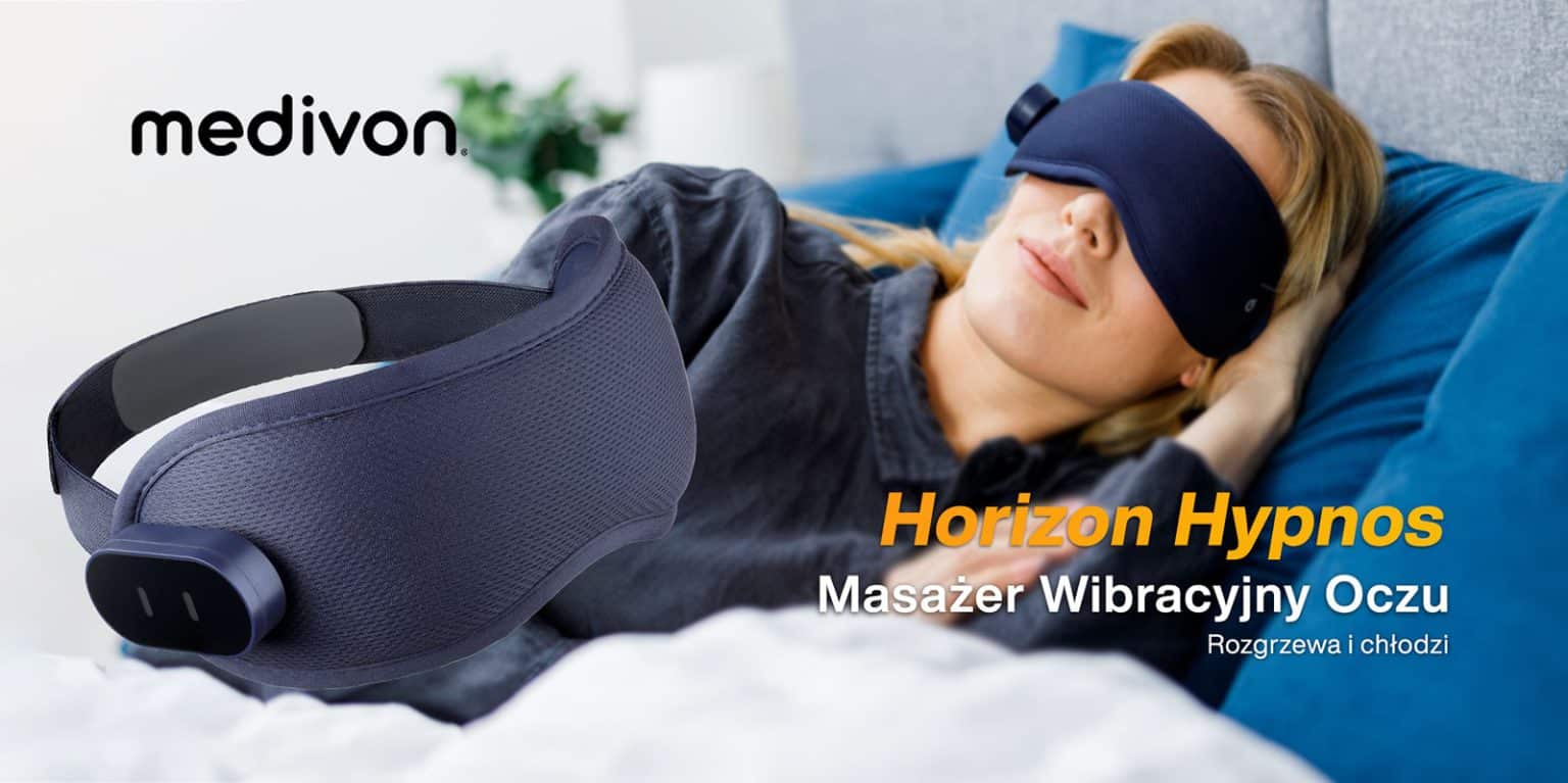 Medivon Horizon Hypnos - masażer wibracyjny do głowy, ciała i oczu ...